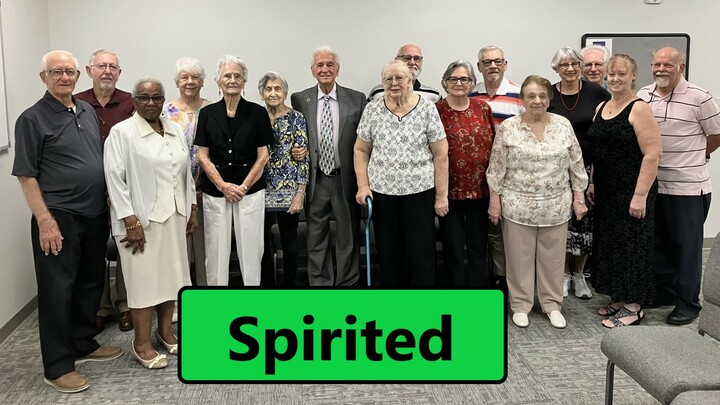 Spirited Sunday School Group - First Baptist Church