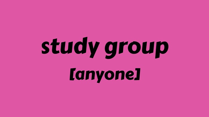 Study Group - Orchard Hill Church